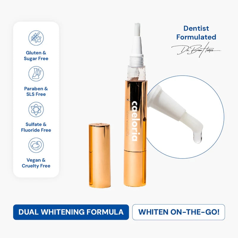 Teeth Whitening Gold Serum Pen – caeloria